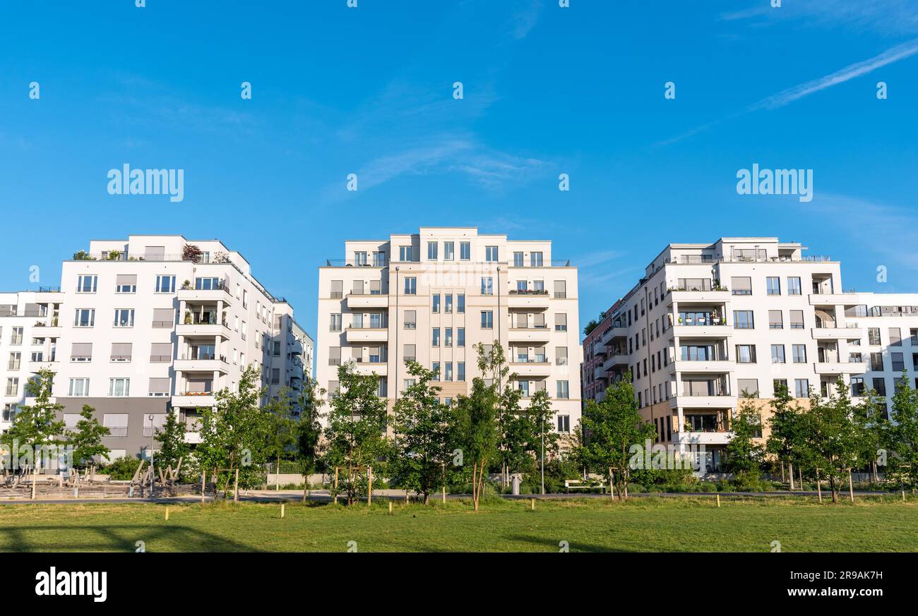 Modern development area seen hi-res stock photography and images - Alamy