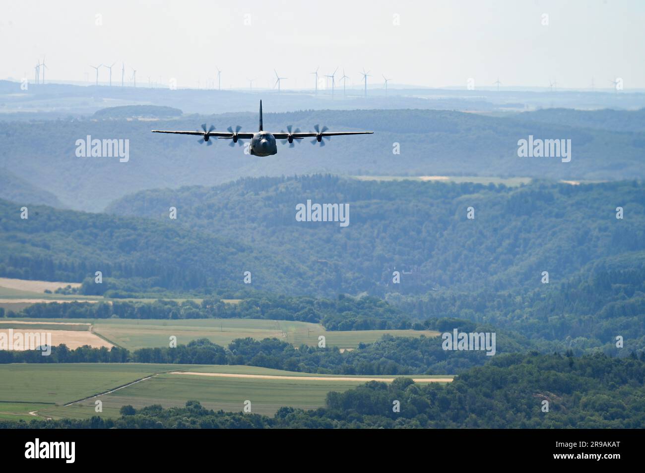 U.S. Airmen with the 136th Airlift Wing, Texas National Guard, fly a U ...