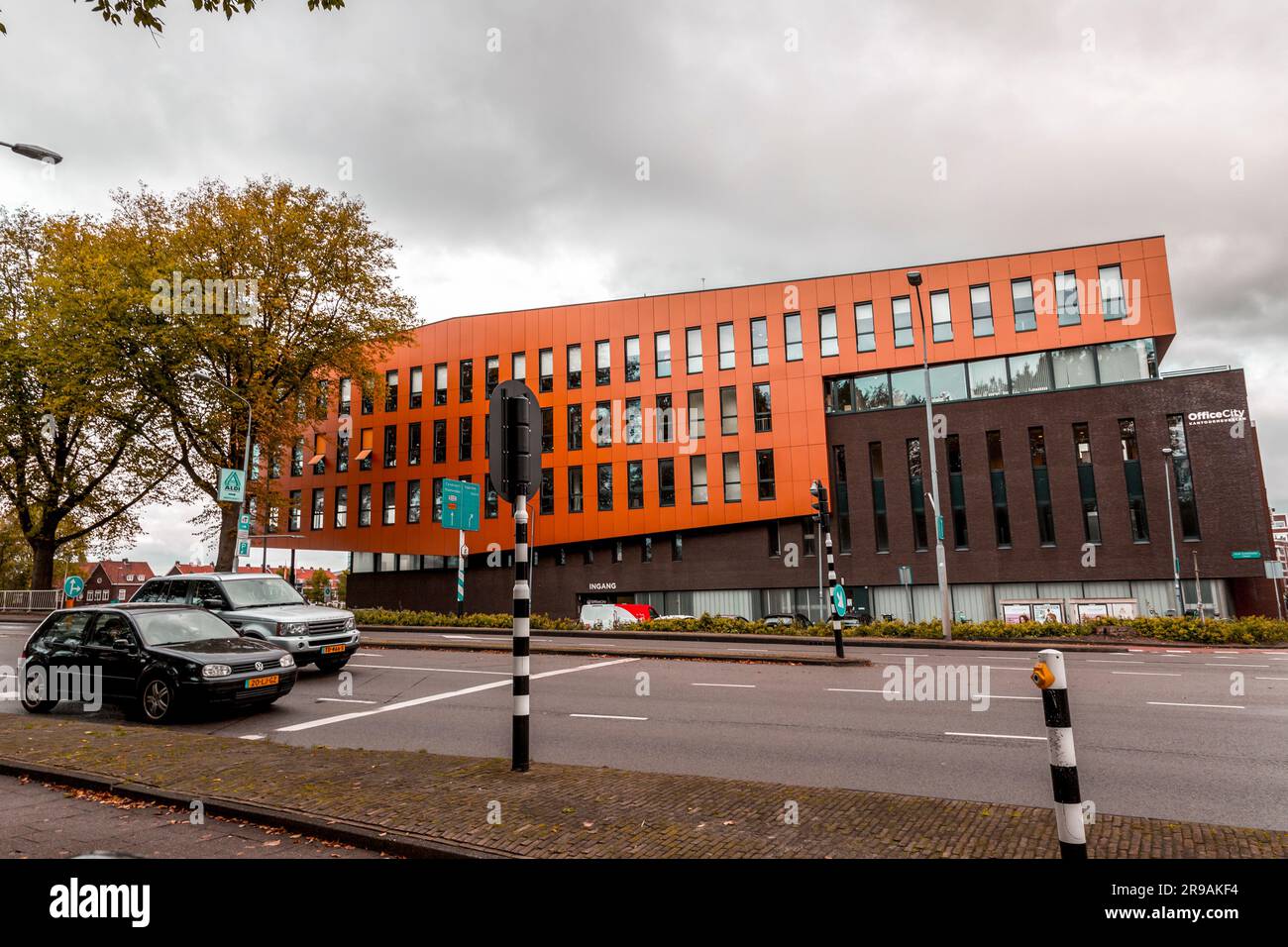 Haarlem, the Netherlands - October 13, 2021: Modern architecture of ...