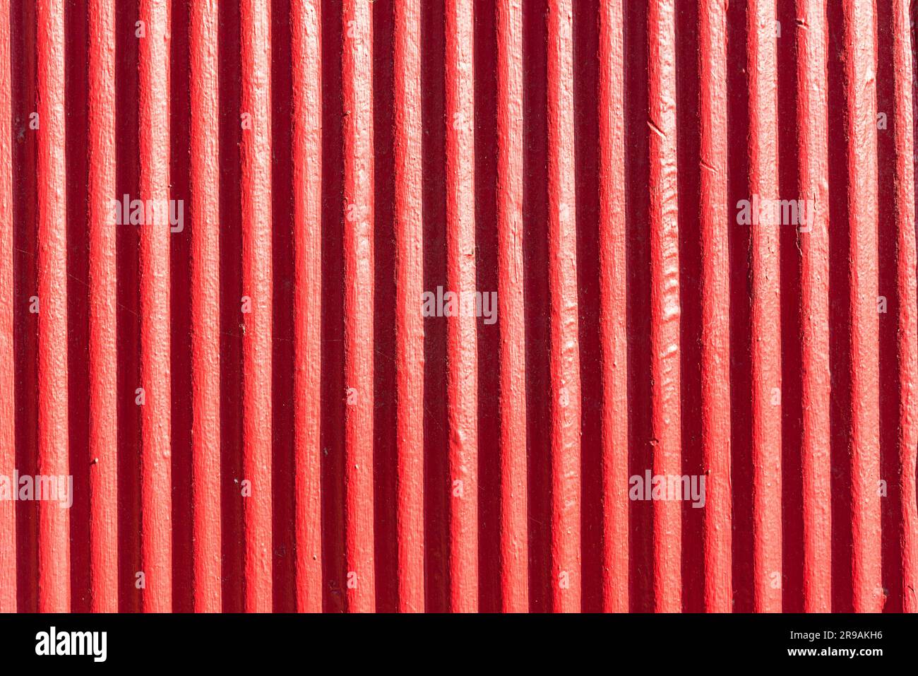 Red background of corrugated iron Stock Photo - Alamy