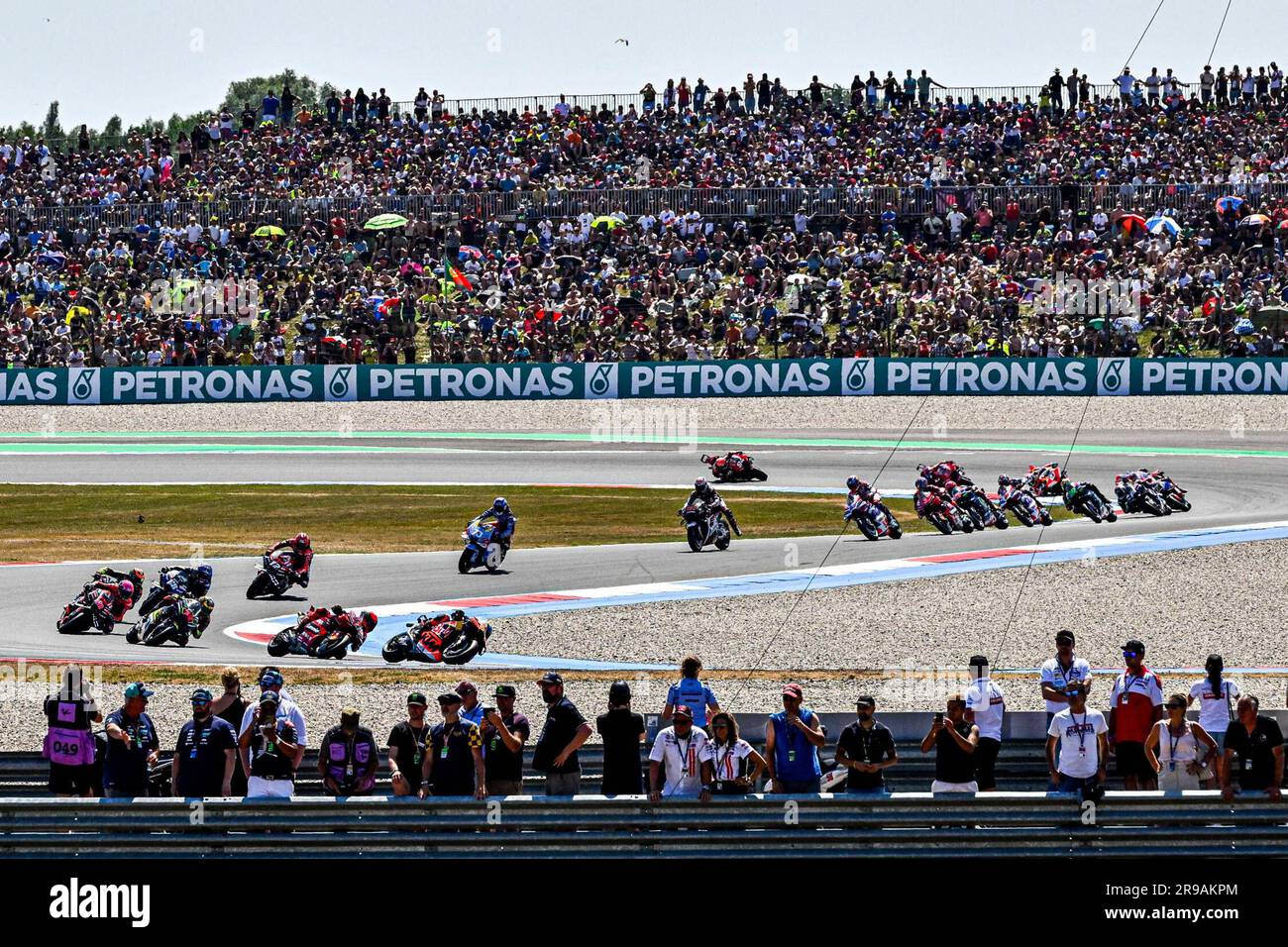 Assen, Holland. 25th June, 2023. Races of MotoGP Motul TT Grand Prix of Holland at Assen Circuit ...