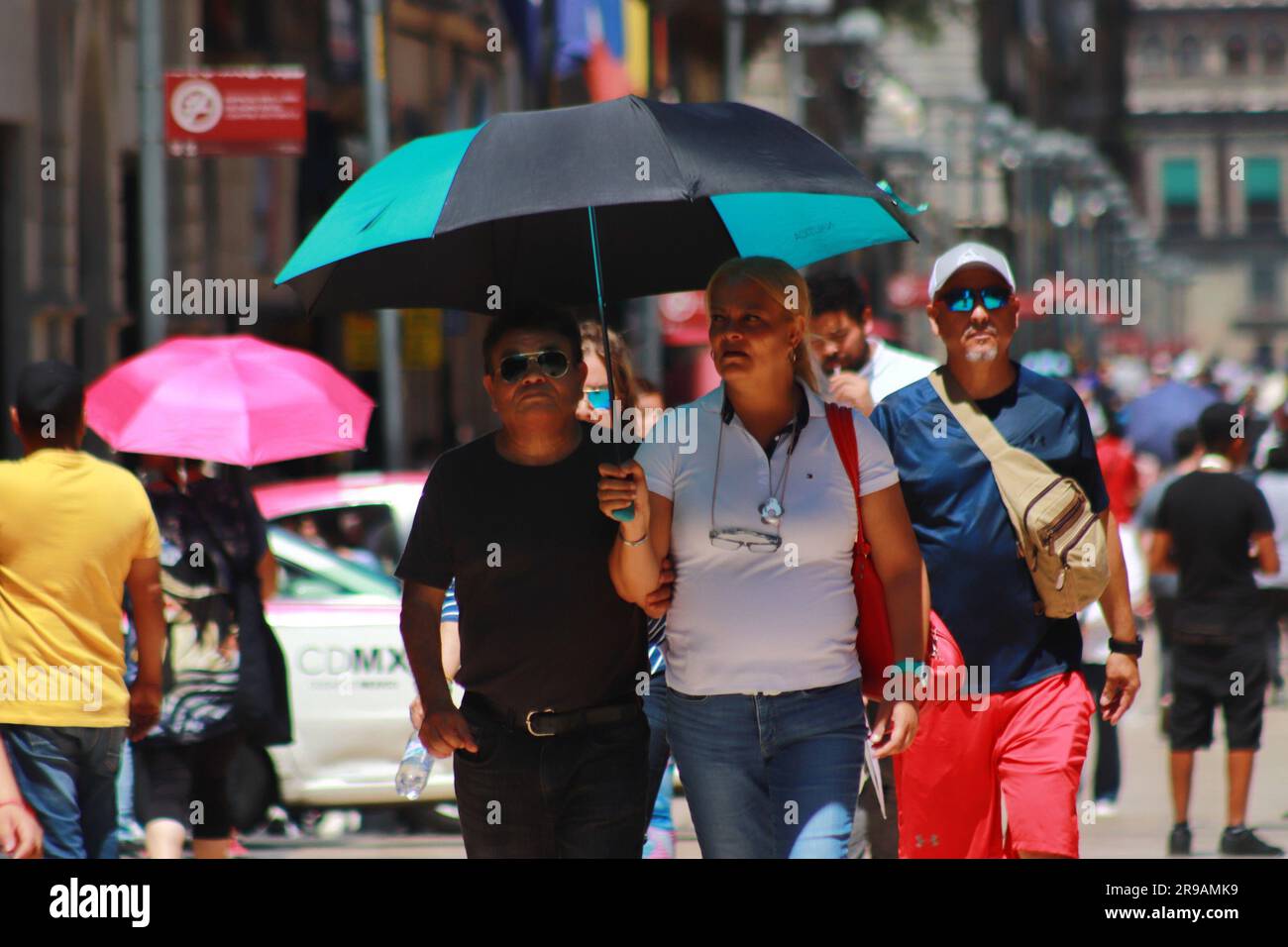 Mexico City, Mexico. 22nd June, 2023. June 22, 2023 in Mexico City, Mexico: People protect ...