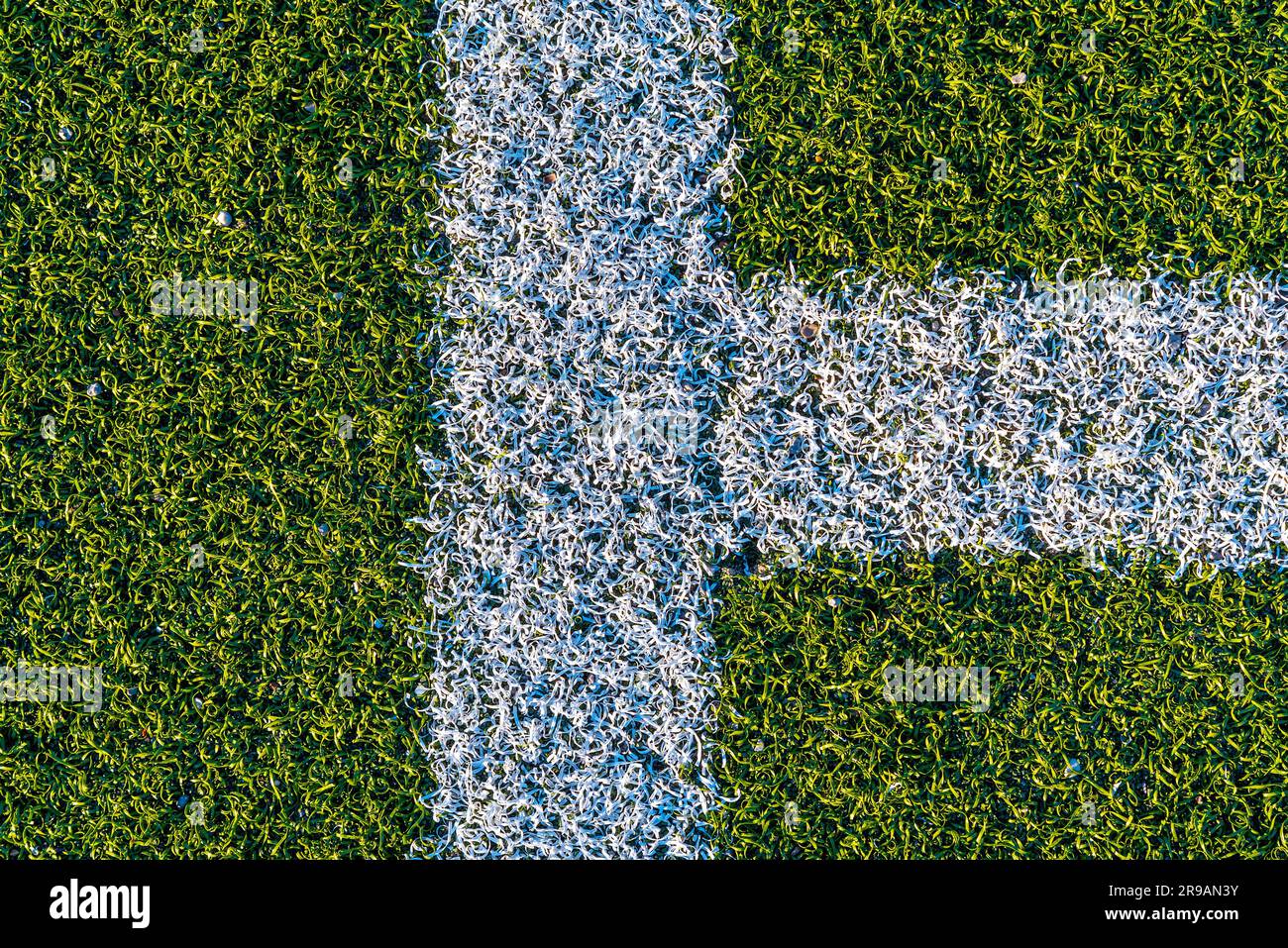 Football turf lines hi-res stock photography and images - Alamy