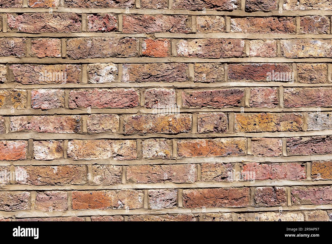 Worn Brick Wall Full Frame Stock Photo - Alamy