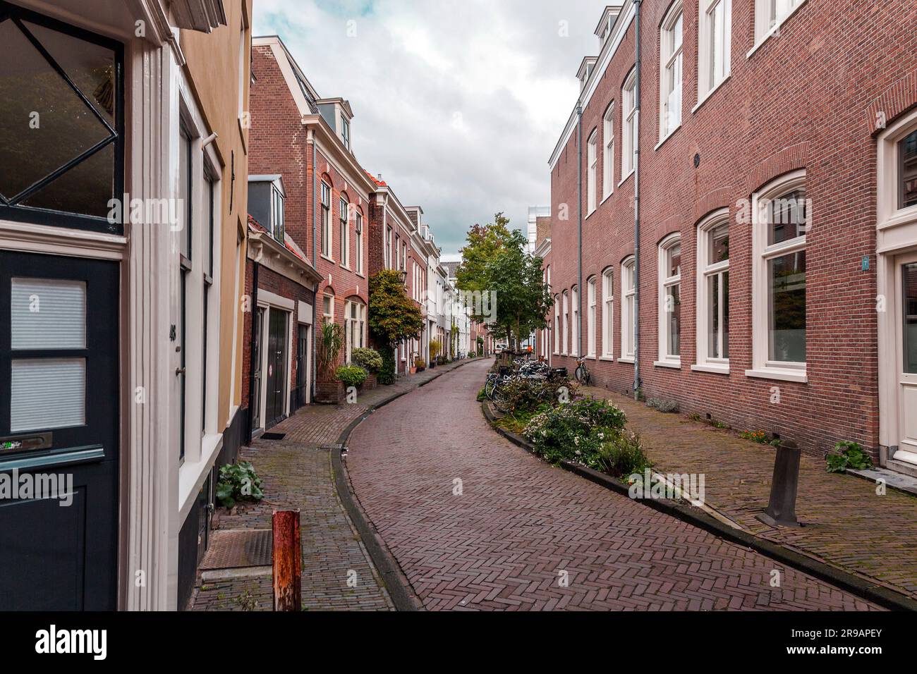 Haarlem, the Netherlands - October 13, 2021: Street view and generic ...