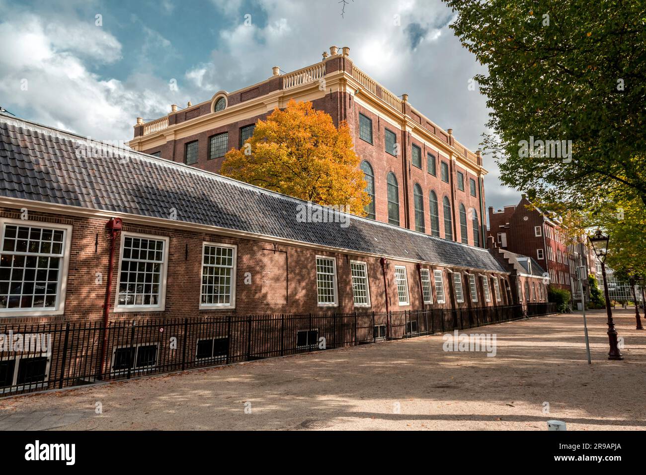 Amsterdam, the Netherlands - October 11, 2021: Street view and generic ...