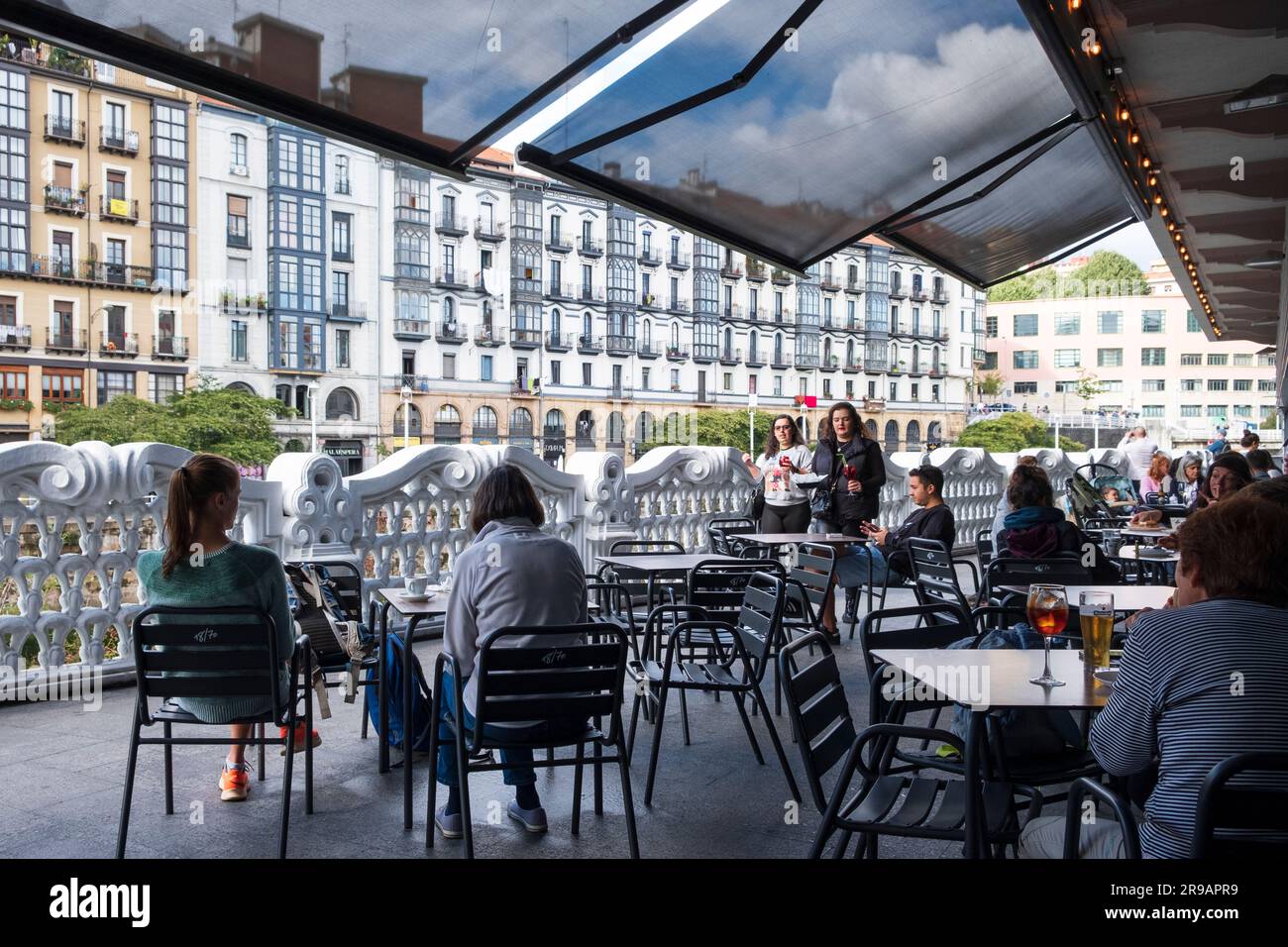 La Ribera Market Food Hall Casco Viejo , Bilbao, Basque, Spain Stock ...
