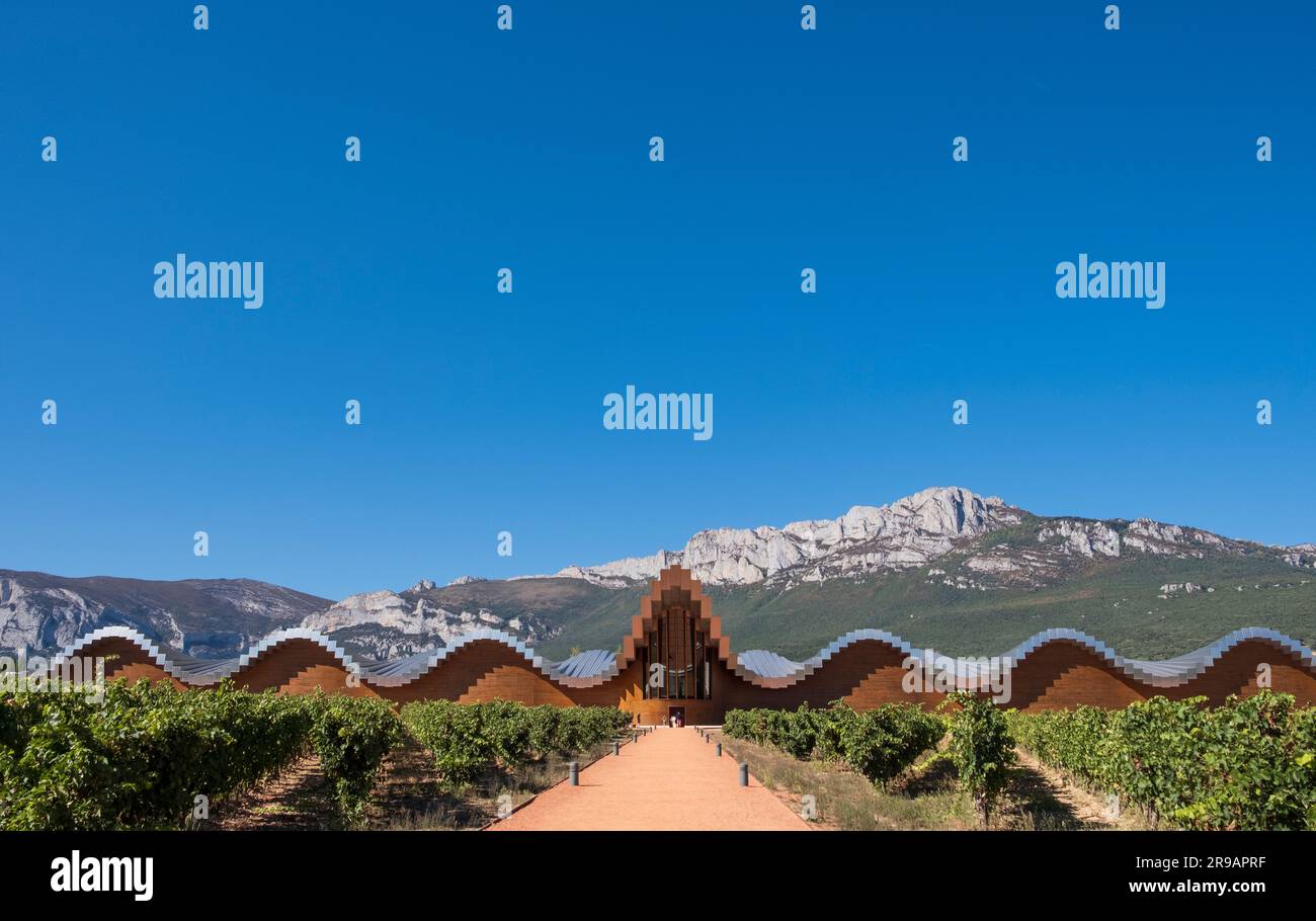 Bodegas Ysios by Toloño Mountain, by Santiago Calatrava, Rioja Wine ...