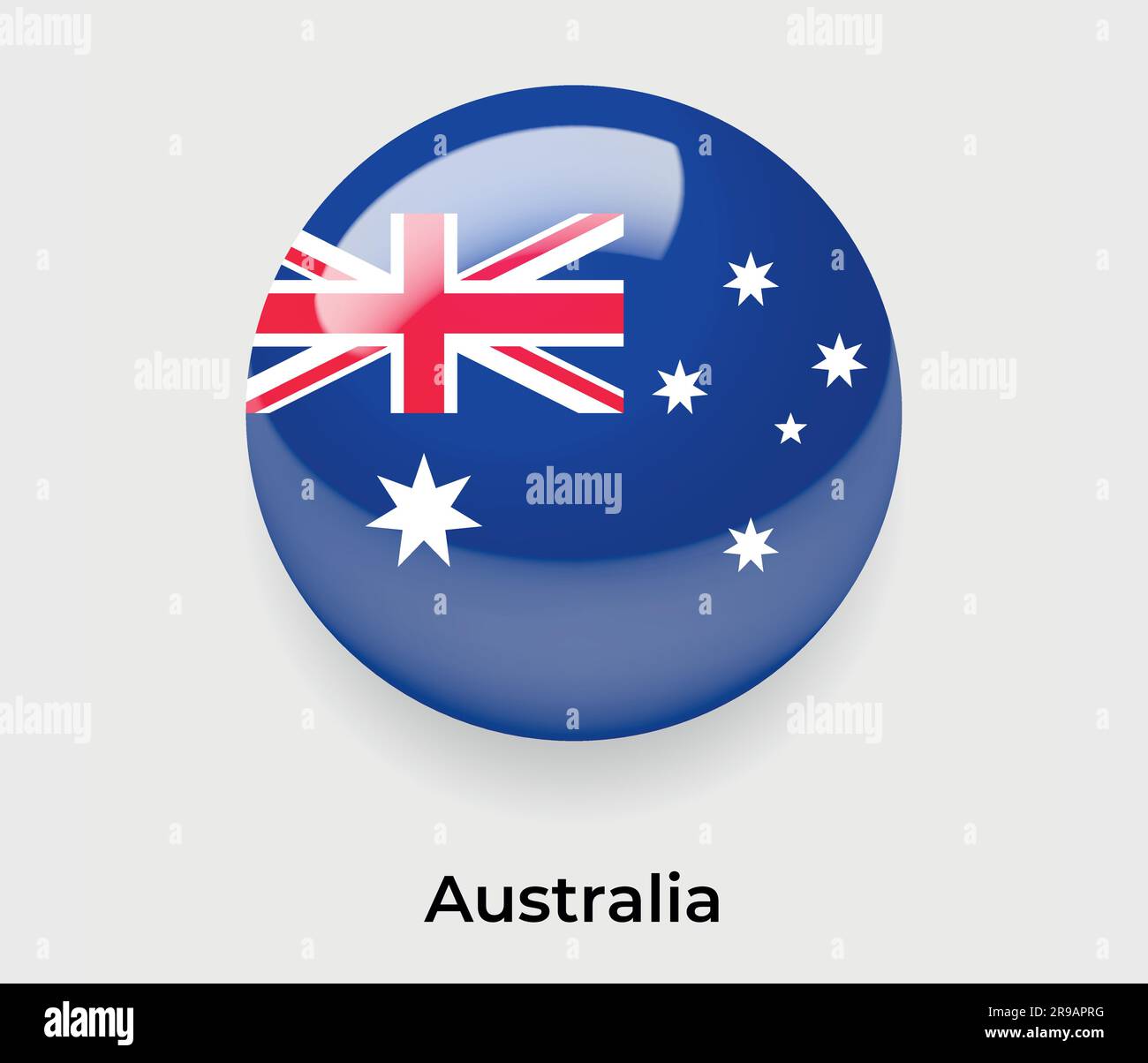 Australia map pin Stock Vector Images - Alamy