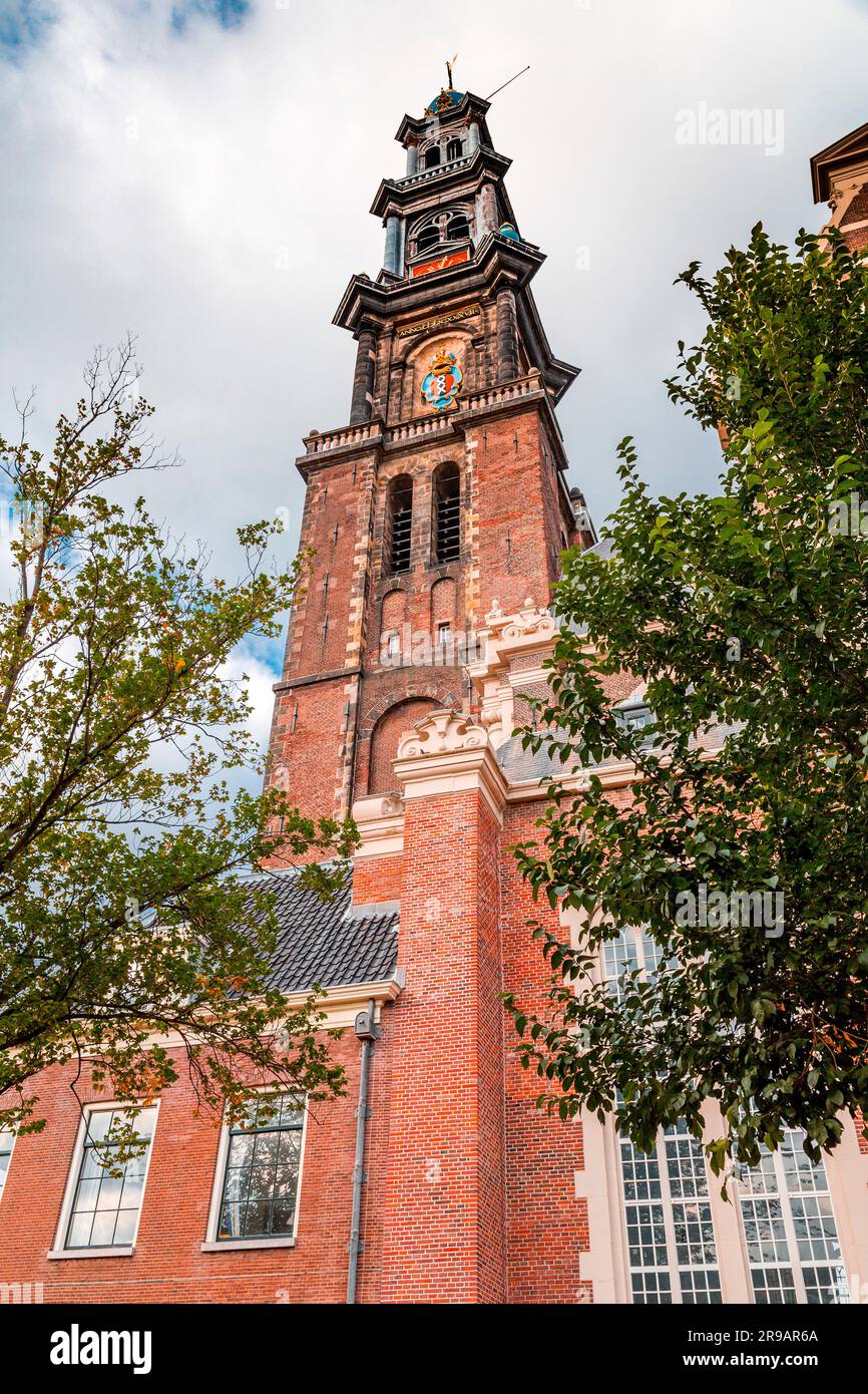 The Westerkerk, Western Church is a Reformed church within Dutch ...