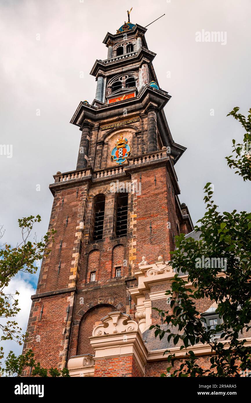 The Westerkerk, Western Church is a Reformed church within Dutch ...