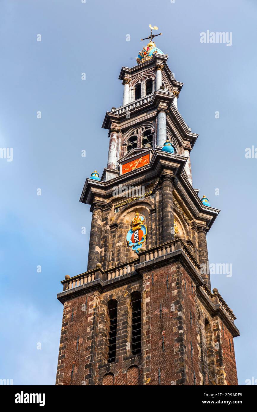 The Westerkerk, Western Church is a Reformed church within Dutch ...