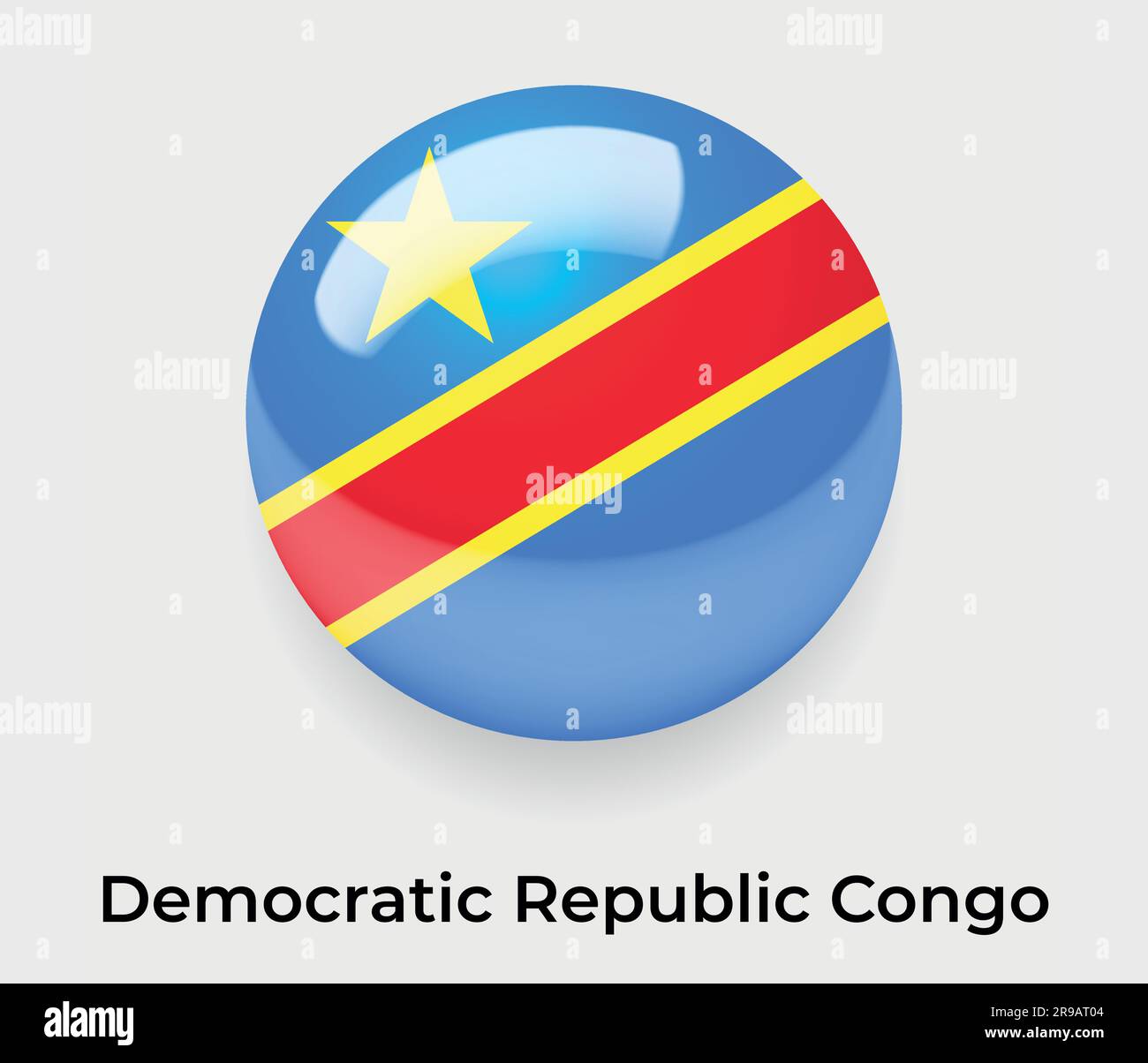 Congo badge map Stock Vector Images - Alamy