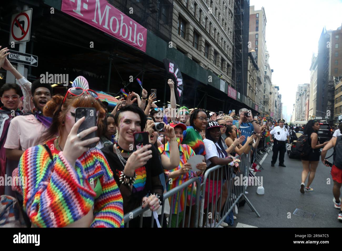 NEW YORK, NY- June 25: Visuals as the New York City Pride 54th Annual ...