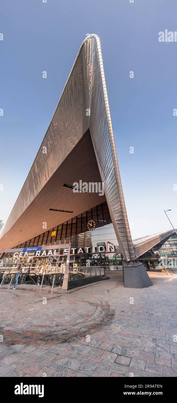 Rotterdam, Netherlands - October 9, 2021: Exterior view of the ...