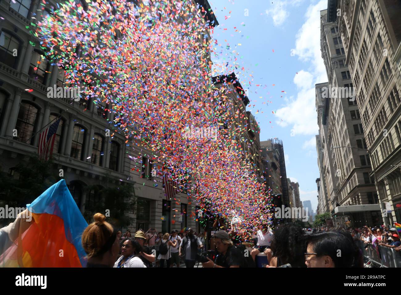 NEW YORK, NY- June 25: Visuals as the New York City Pride 54th Annual ...
