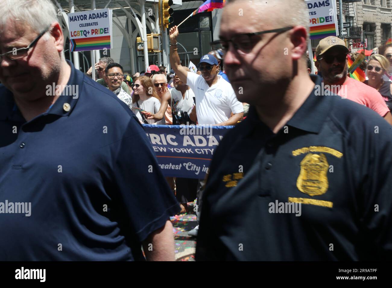 NEW YORK, NY- June 25: NYC Mayor Eric Adams at the New York City Pride ...