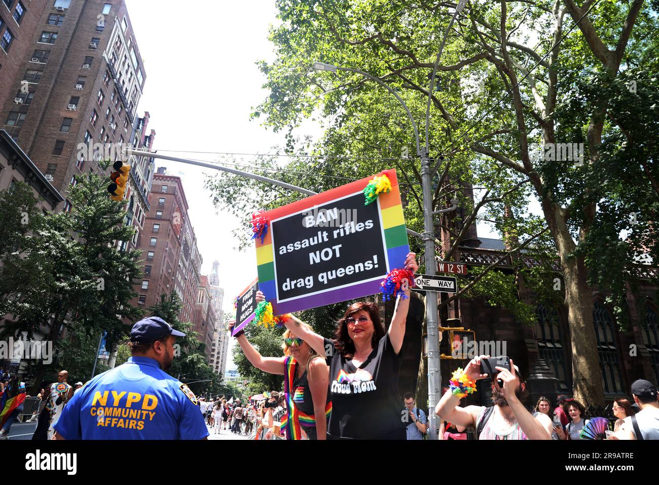 NEW YORK, NY- June 25: Visuals as the New York City Pride 54th Annual ...