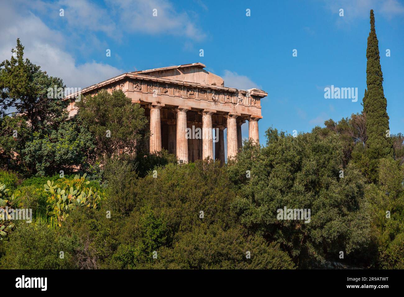 The Temple of Hephaestus or Hephaisteion is a well-preserved Greek ...