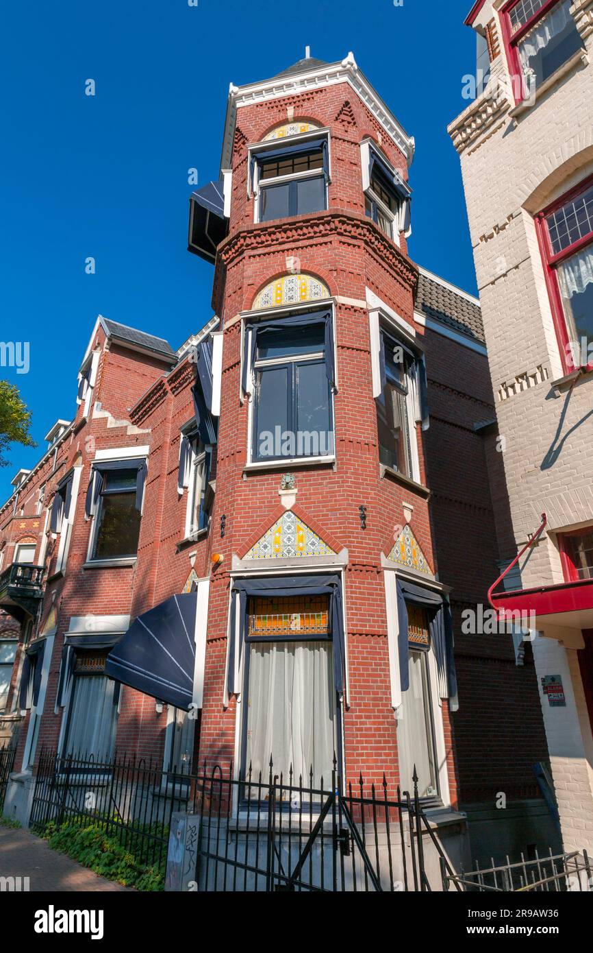 Utrecht, NL - OCT 9, 2021: Street view and traditional Dutch buildings ...