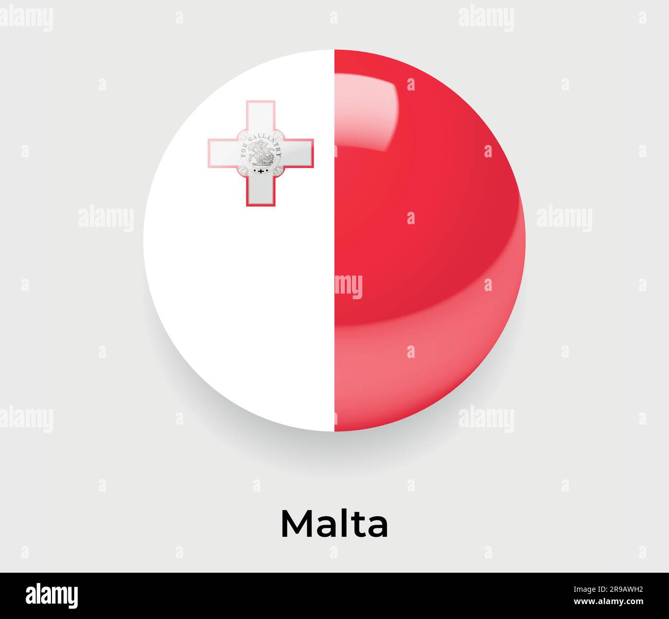 Malta map pin hi-res stock photography and images - Alamy