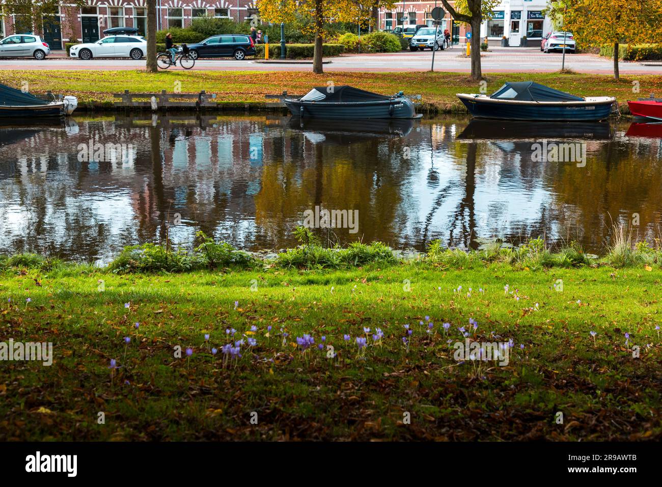Amsterdam, the Netherlands - October 14, 2021: Picturesque view from ...