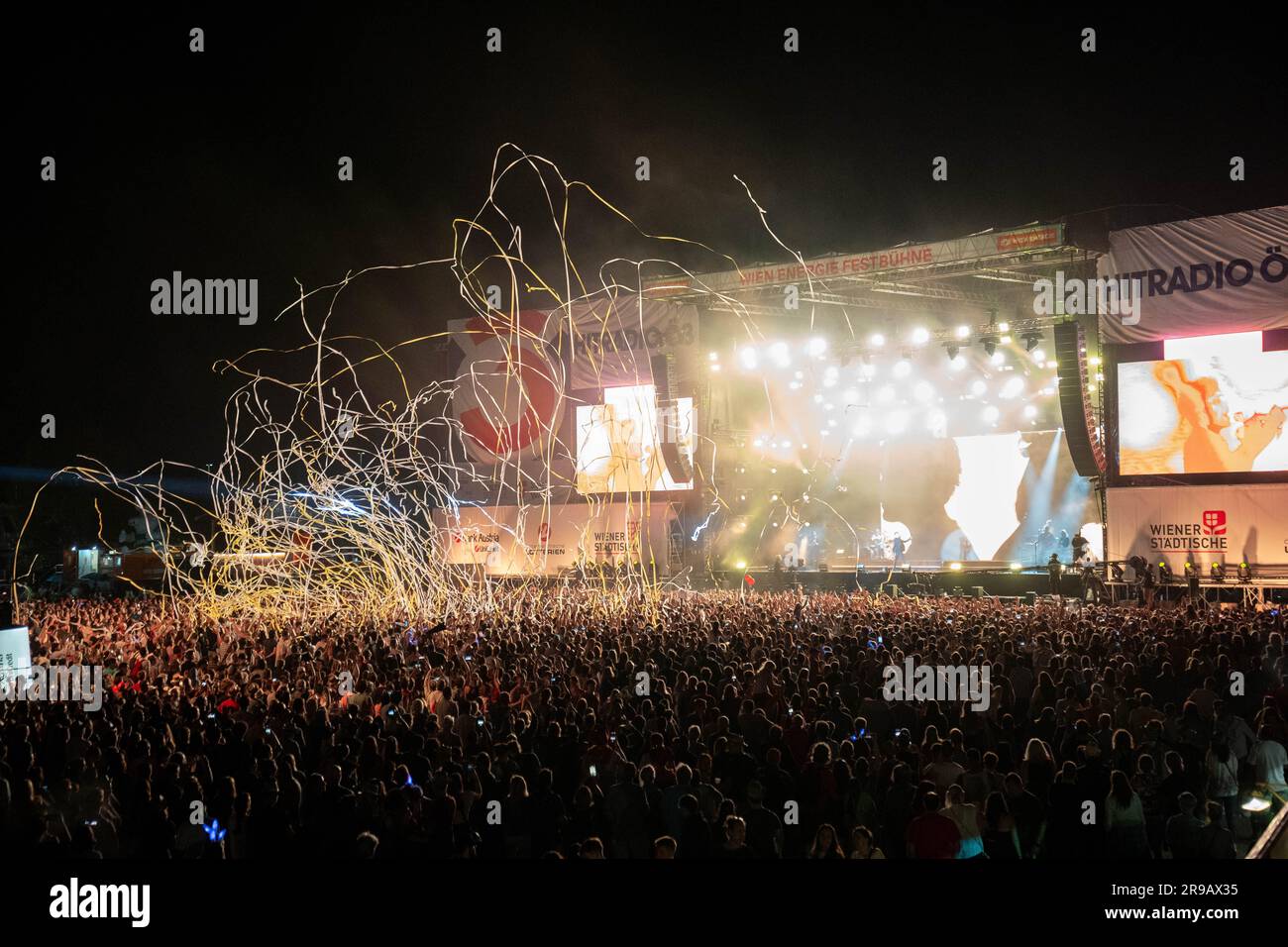 Vienna, Austria. 25 June 2023. Irish/US singer Michael Patrick „Paddy ...