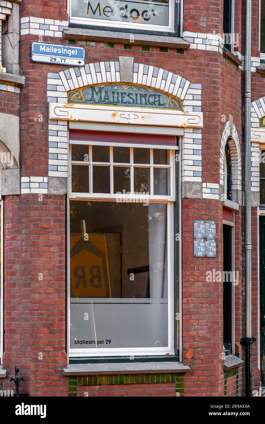 Utrecht, NL - OCT 9, 2021: Street view and traditional Dutch buildings ...