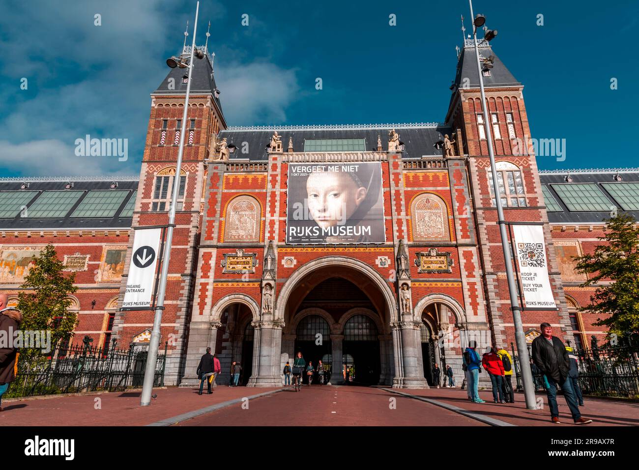Amsterdam, the Netherlands - October 12, 2021: Exterior view of ...