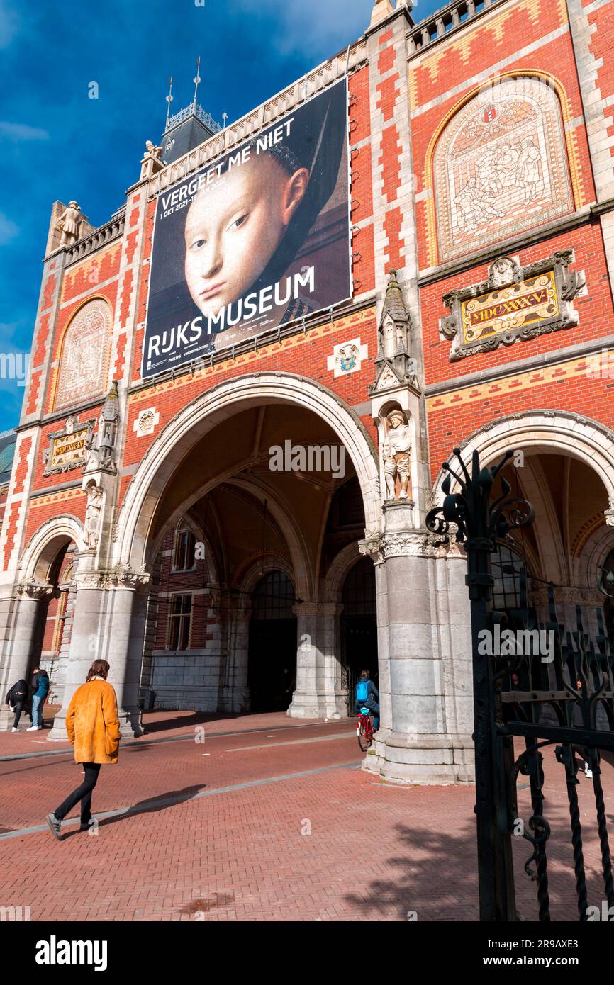 Amsterdam, the Netherlands - October 12, 2021: Exterior view of ...