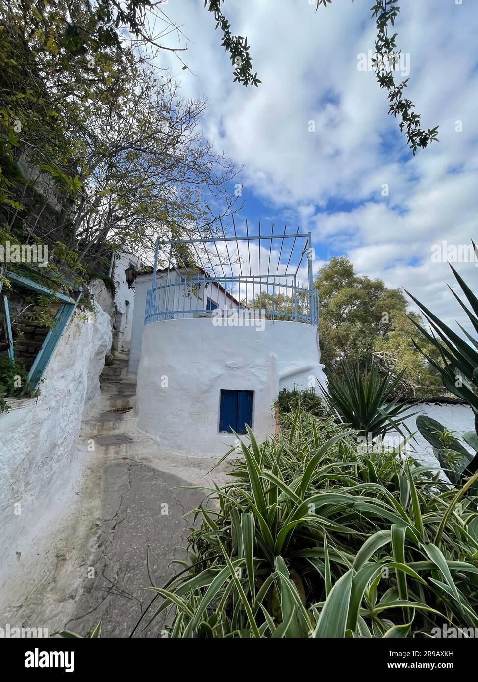 Anafiotika is a scenic tiny neighborhood of Athens, part of the old ...