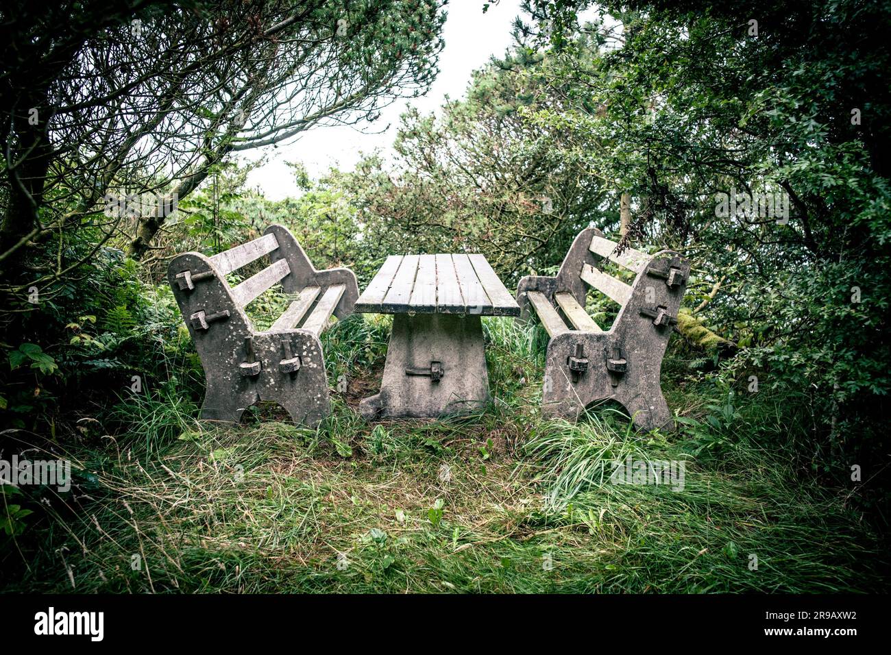 Seating in nature hi-res stock photography and images - Alamy