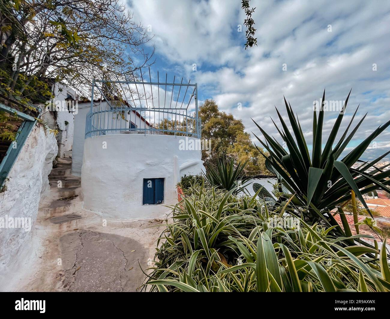 Anafiotika is a scenic tiny neighborhood of Athens, part of the old ...