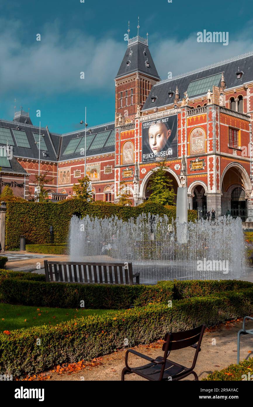 Amsterdam, the Netherlands - October 12, 2021: Exterior view of ...