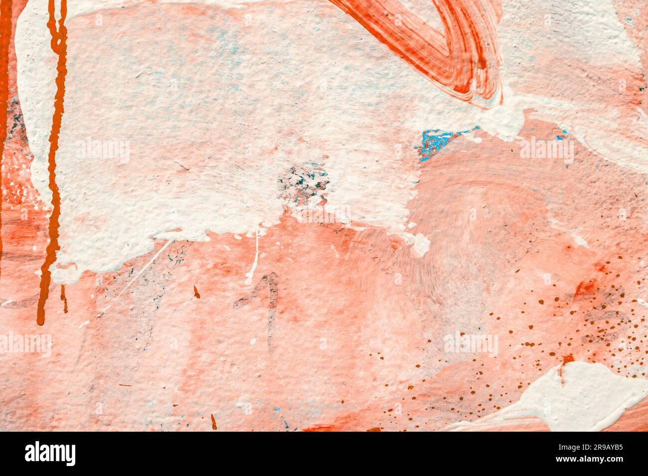 Abstract wall texture with spray paint fragment, close up texture ...