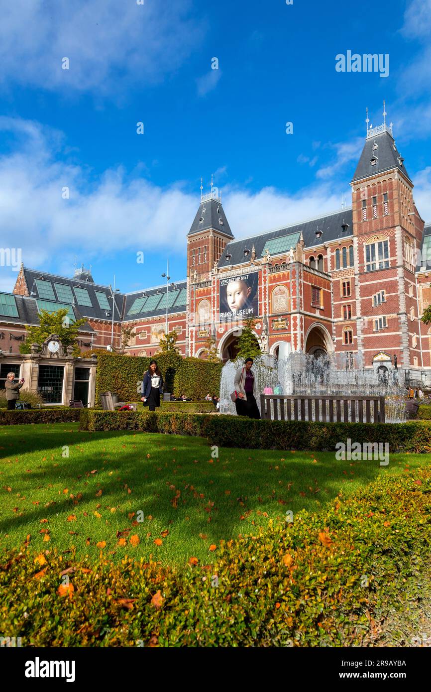 Amsterdam, the Netherlands - October 12, 2021: Exterior view of ...
