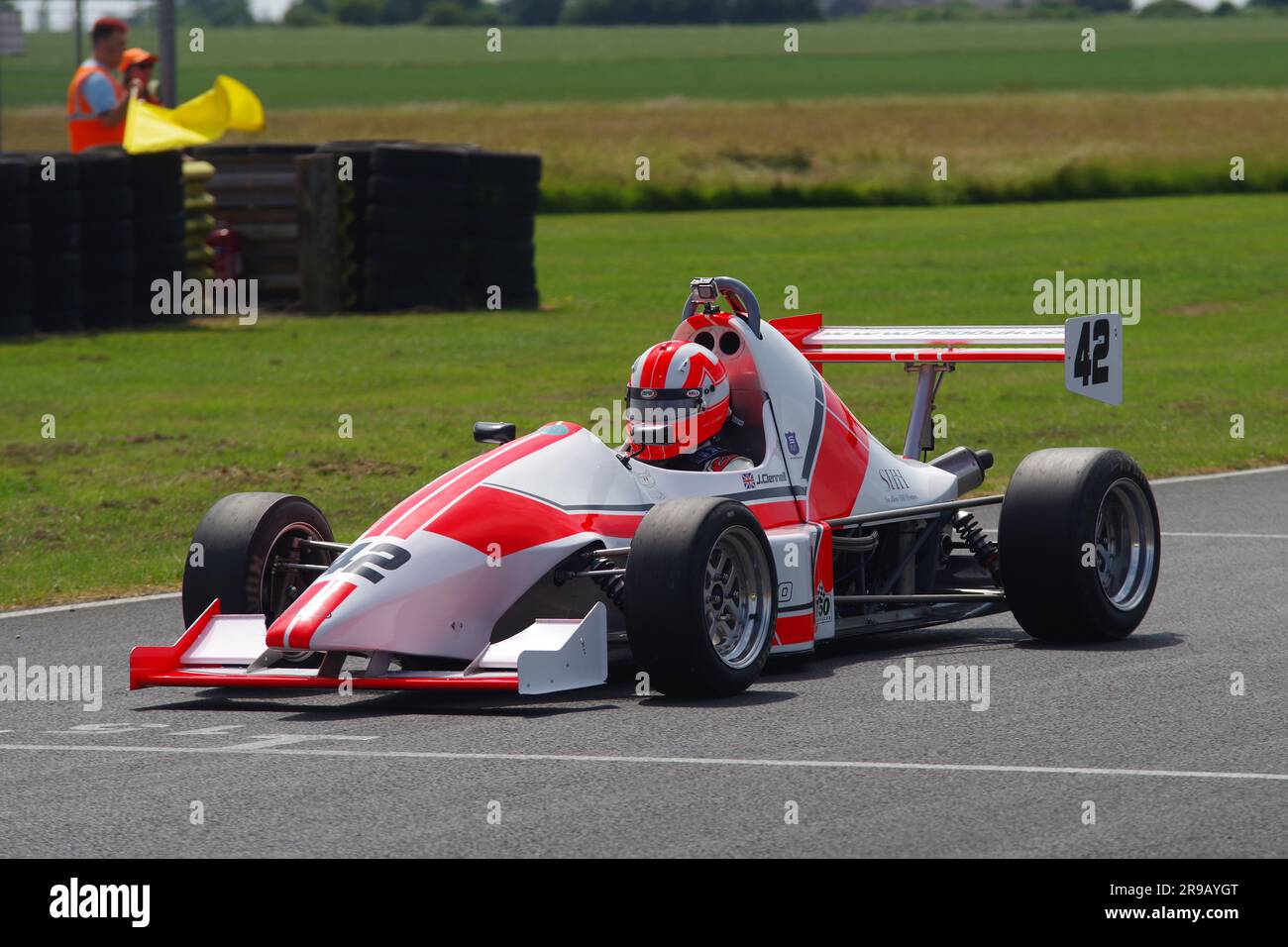 Dalton on Tees, 25 June 2023. James Clennell driving a Jedi Mk6/7 in ...