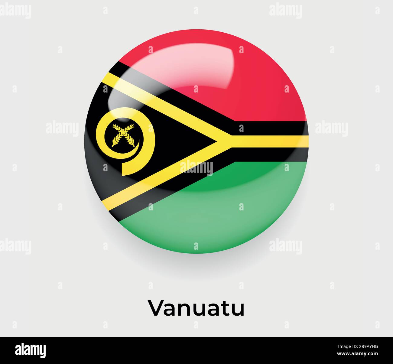 National flag of the vanuatu Stock Vector Images - Alamy