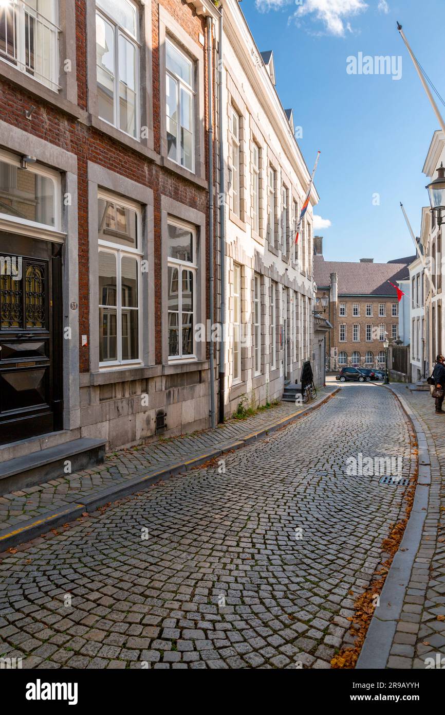 Maastricht, Holland - October 16, 2021: Typical Dutch architecture and ...