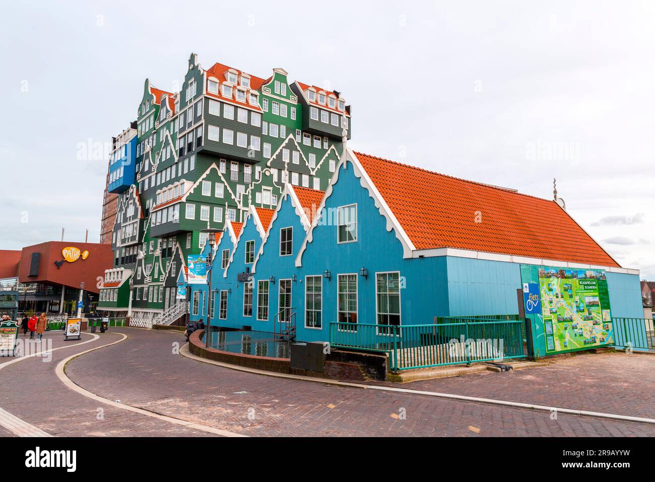 Zaandam, the Netherlands - October 13, 2021: Exterior view of Inntel ...