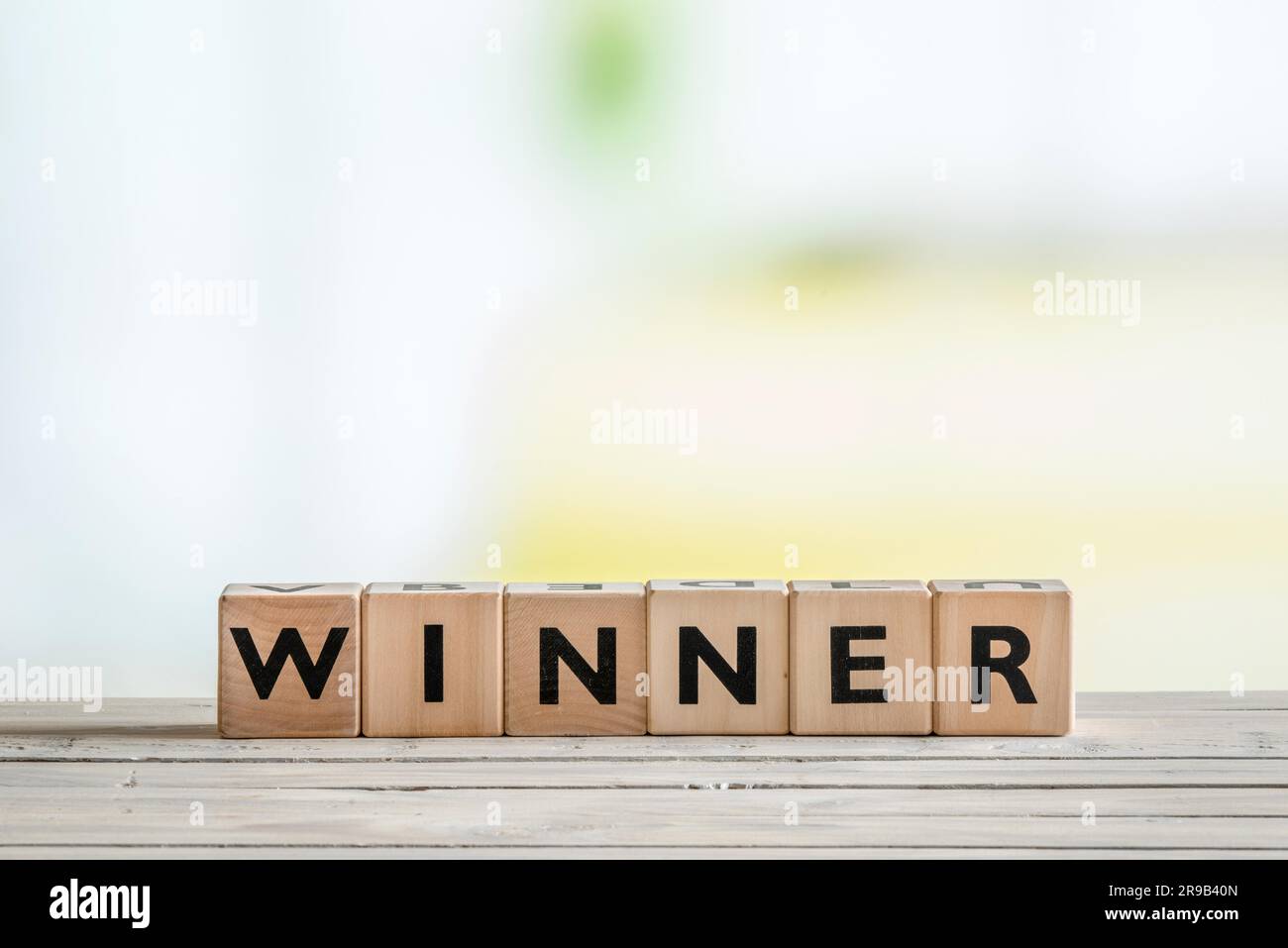 Winner sign hi-res stock photography and images - Alamy