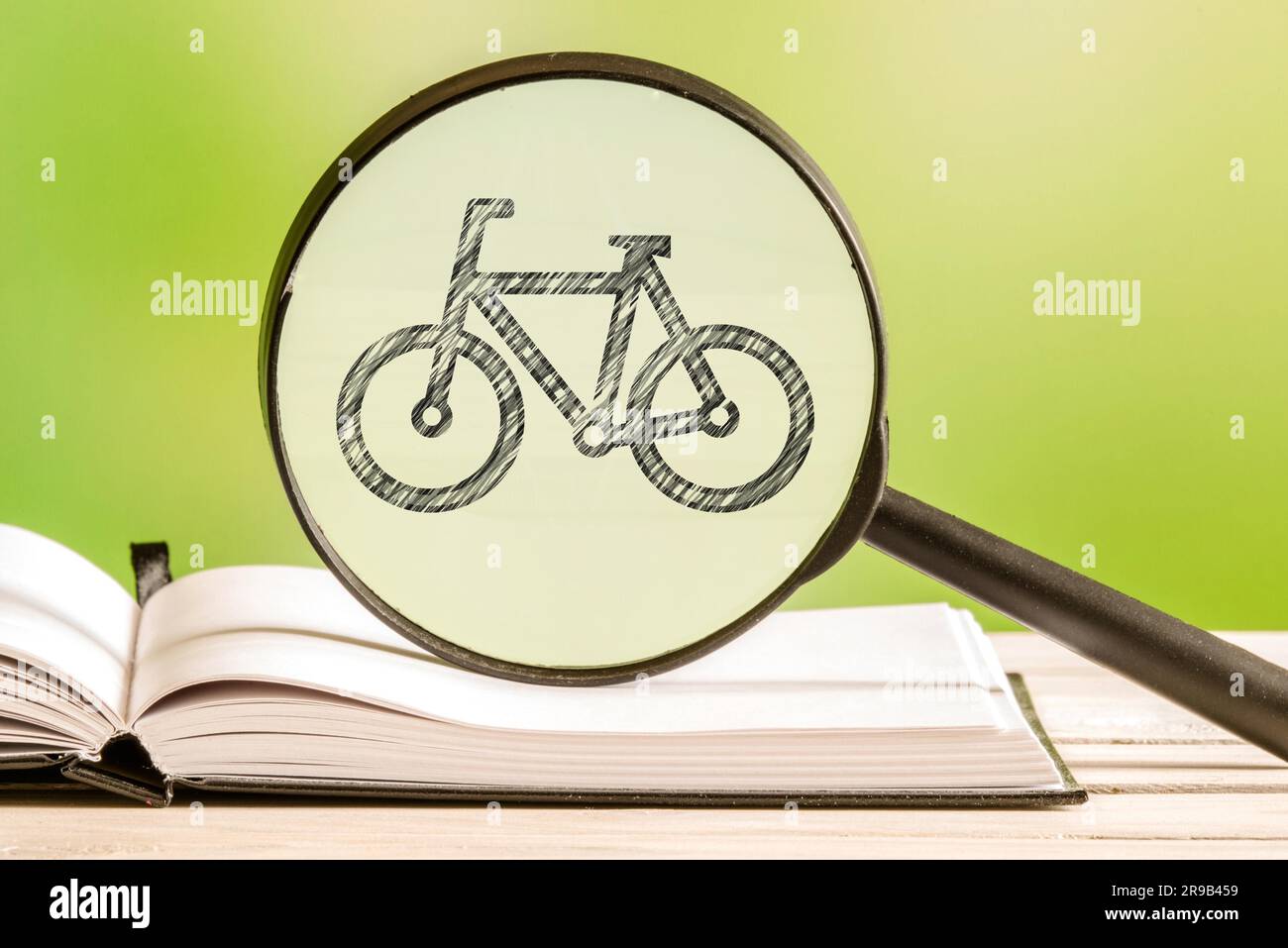 Drawing bicycle hi-res stock photography and images - Alamy