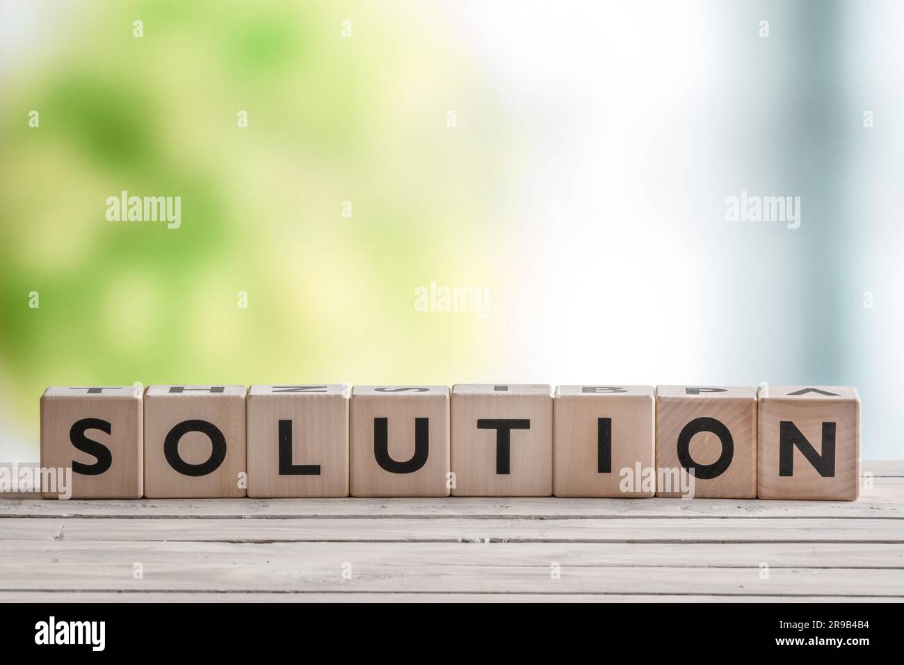 Text solution hi-res stock photography and images - Alamy