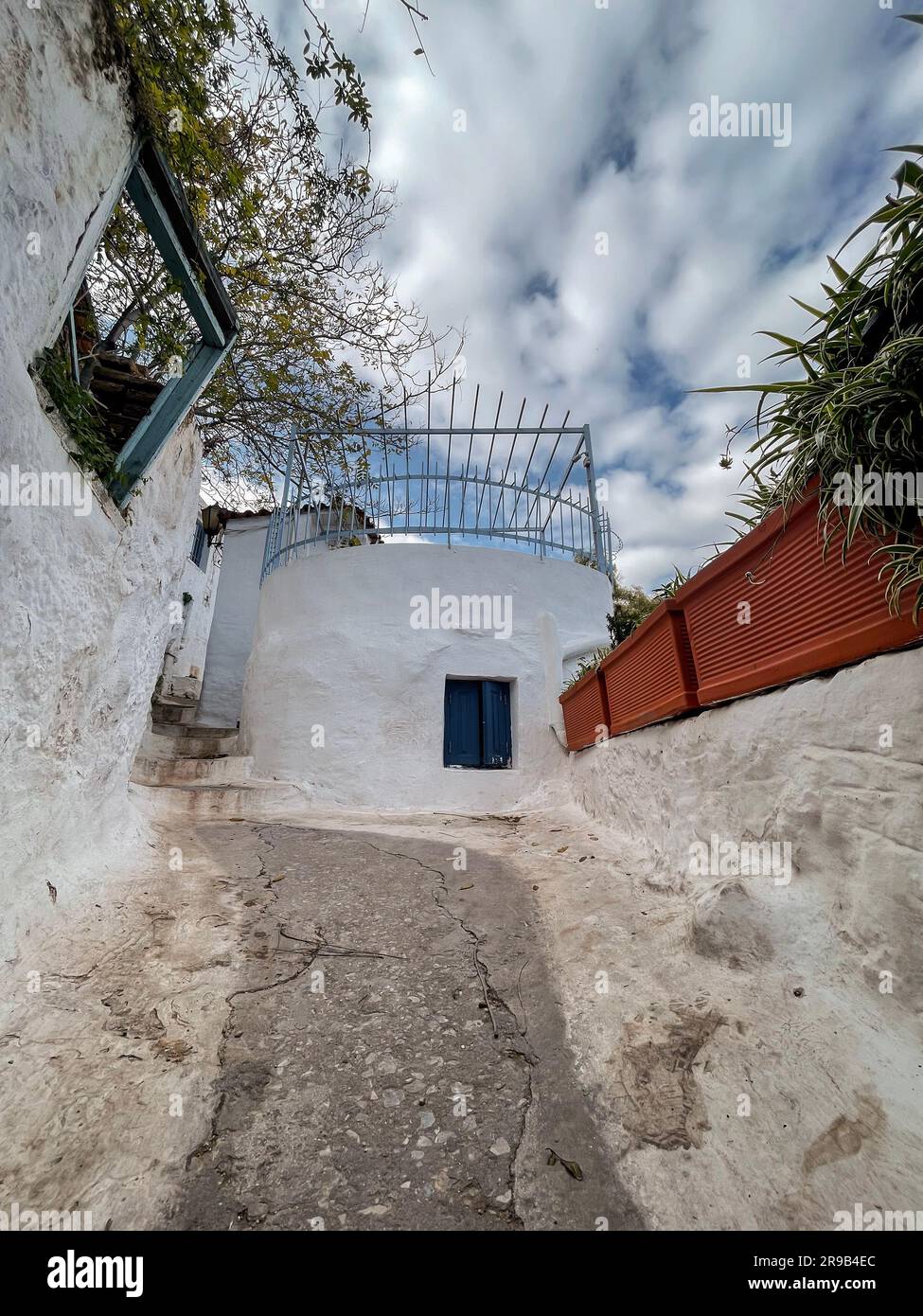 Anafiotika is a scenic tiny neighborhood of Athens, part of the old ...