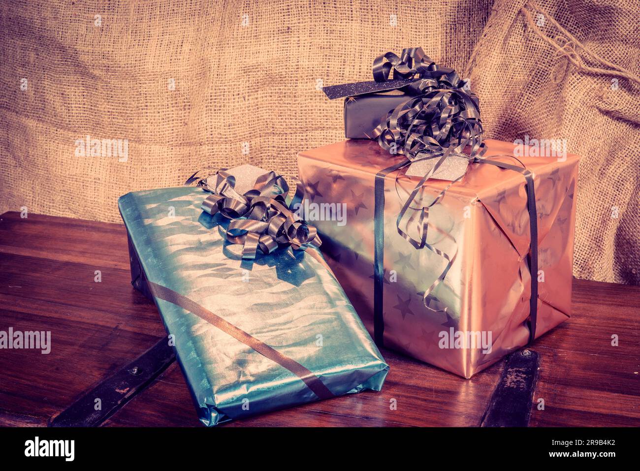 Shiny gift hi-res stock photography and images - Alamy