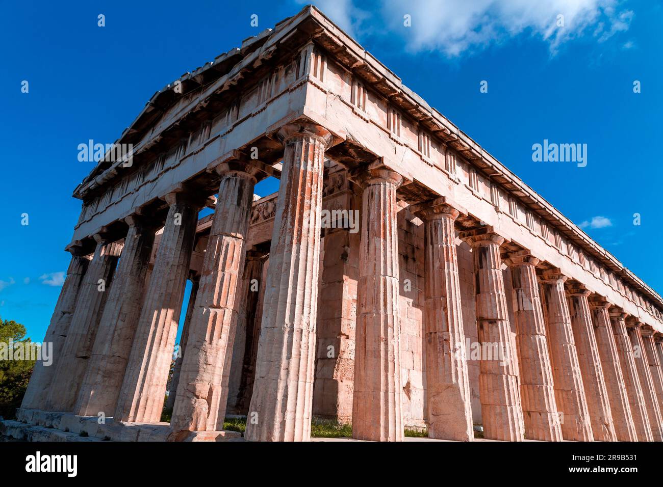 The Temple of Hephaestus or Hephaisteion is a well-preserved Greek ...