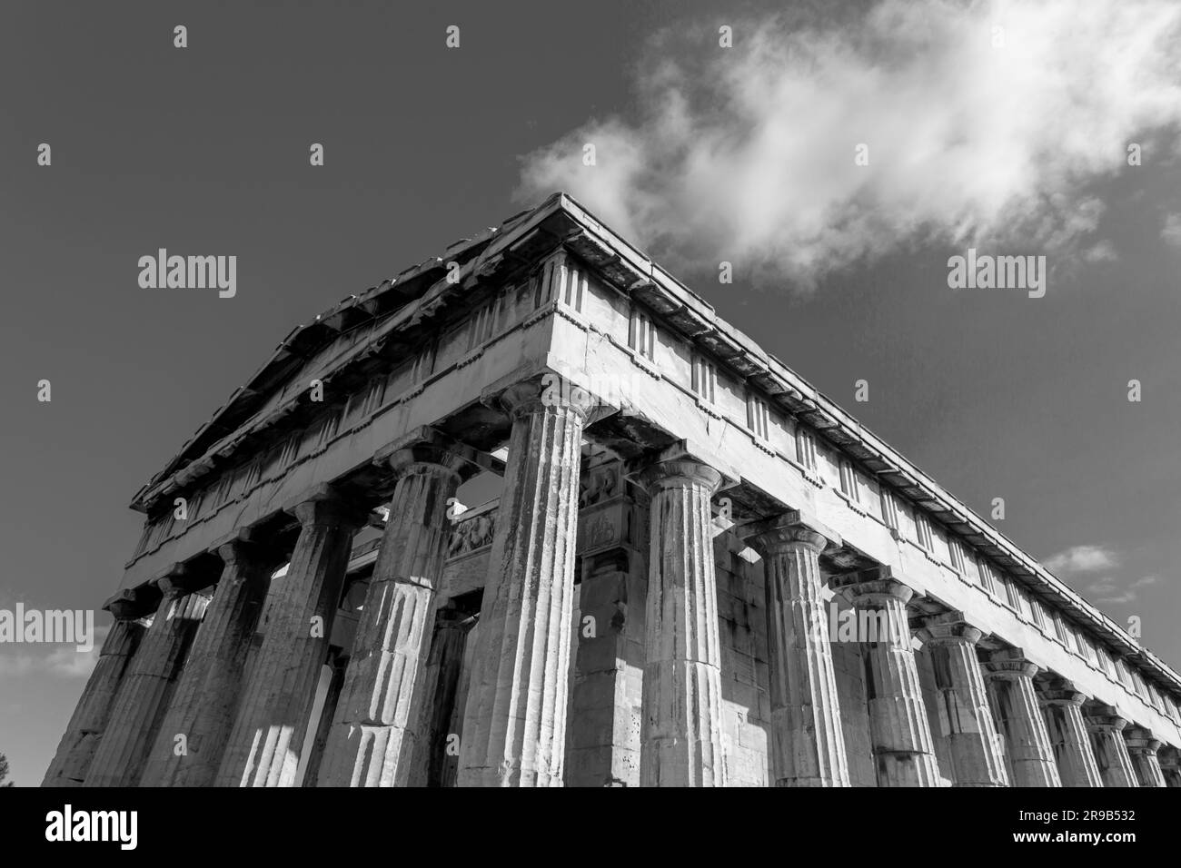 The Temple Of Hephaestus Or Hephaisteion Is A Well Preserved Greek Temple Dedicated To