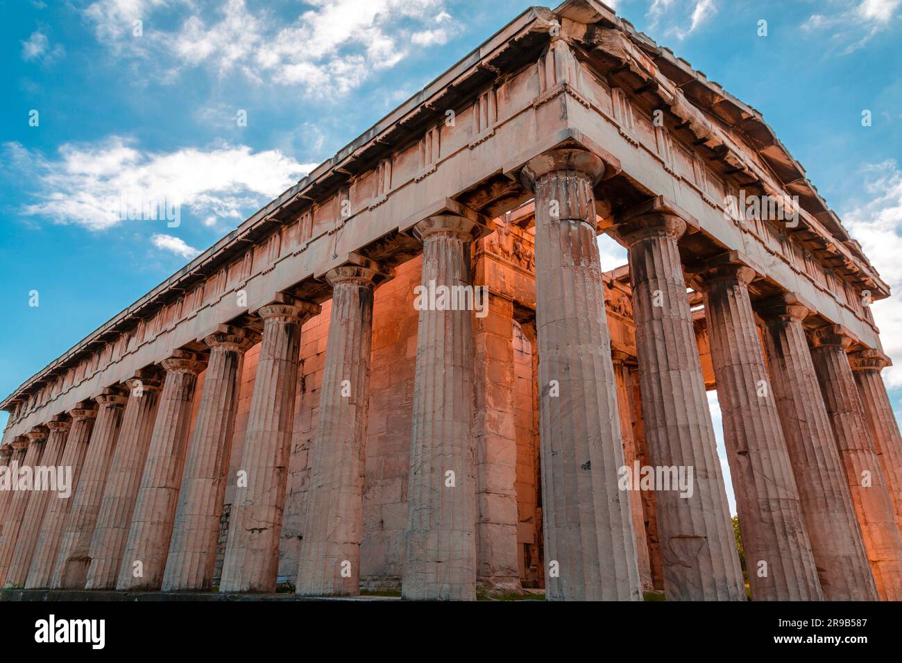 The Temple of Hephaestus or Hephaisteion is a well-preserved Greek ...