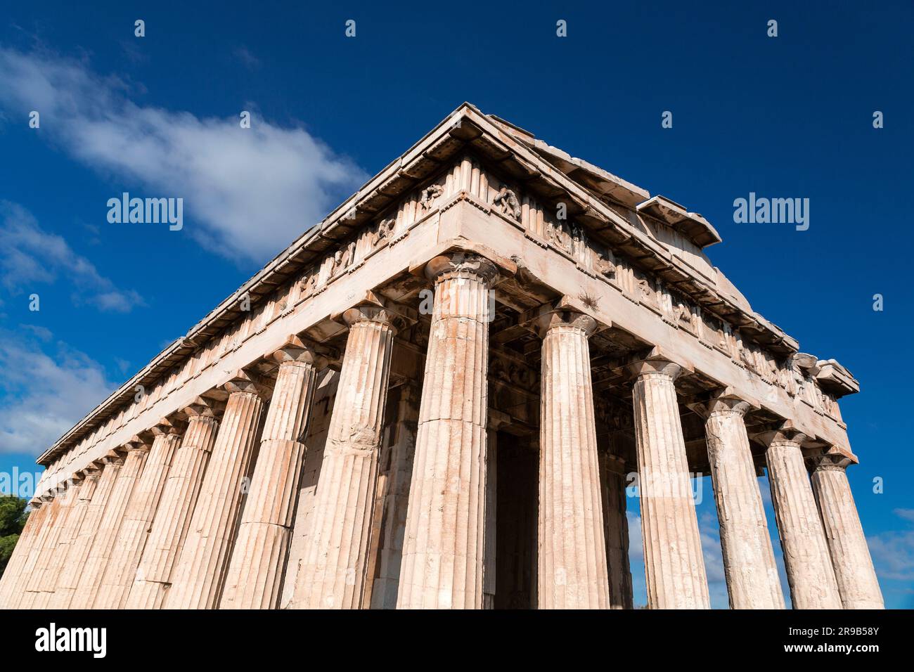 The Temple of Hephaestus or Hephaisteion is a well-preserved Greek ...