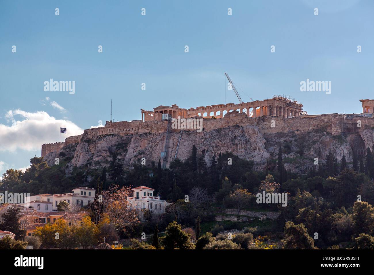 The Parthenon is a former temple on the Athenian Acropolis, that was ...